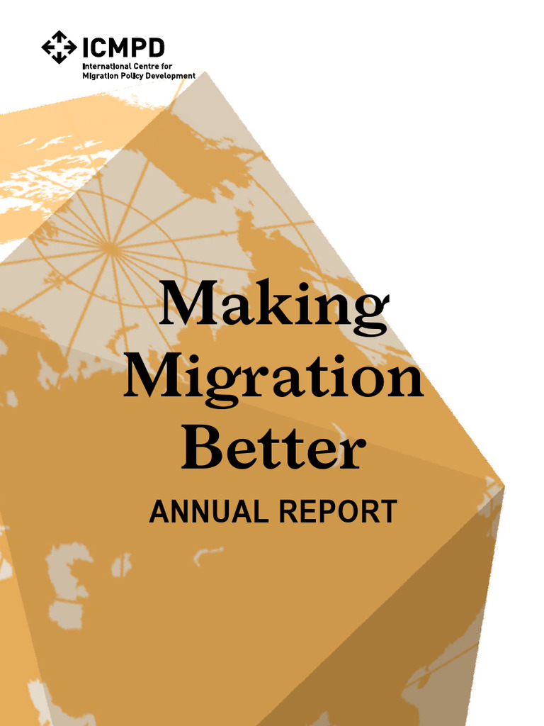 2019 Annual Report ICMPD | PDF | Human Migration | Refugee