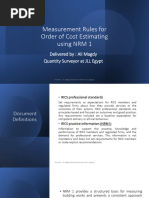 NRM 1 Order of Cost Estimating and Cost Planning 2nd Edition PGguidance ...