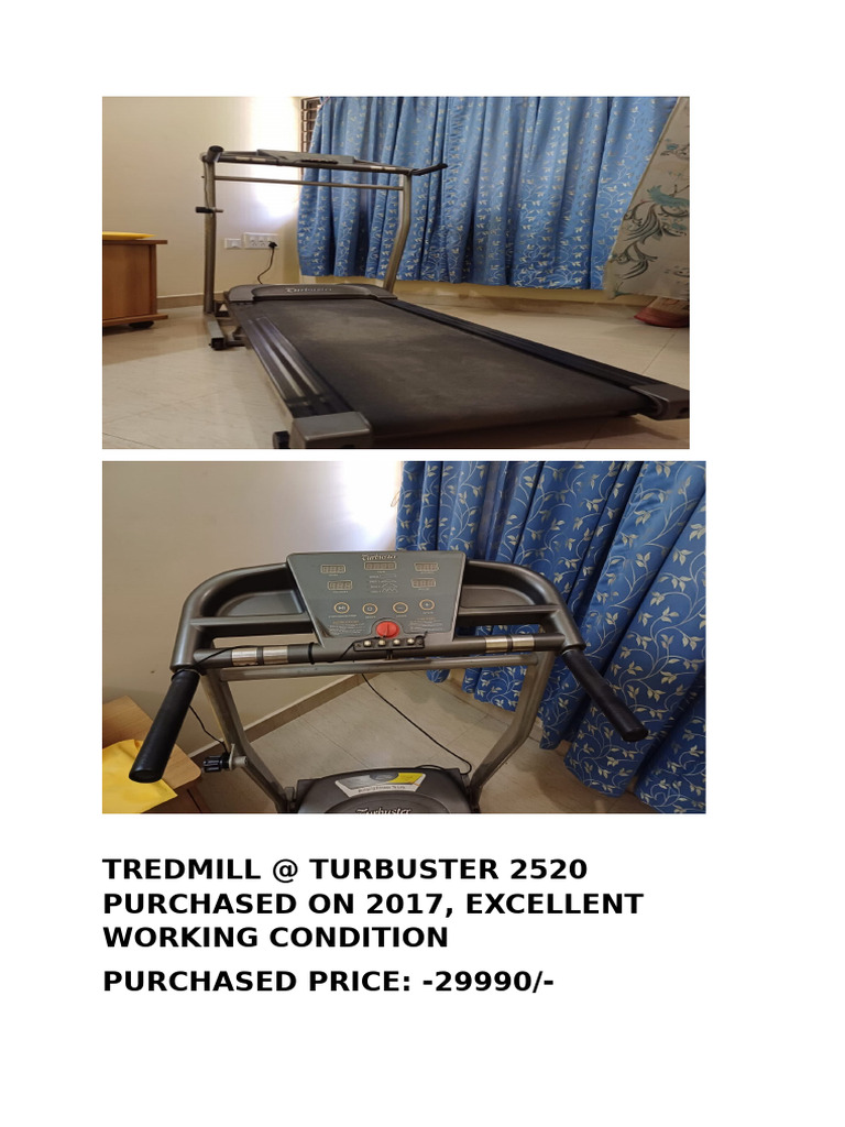 Tredmill-2520 37770 | PDF