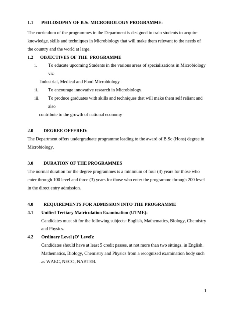 MICROBIOLOGY CURRICULUM | PDF | Force | Chemical Equilibrium