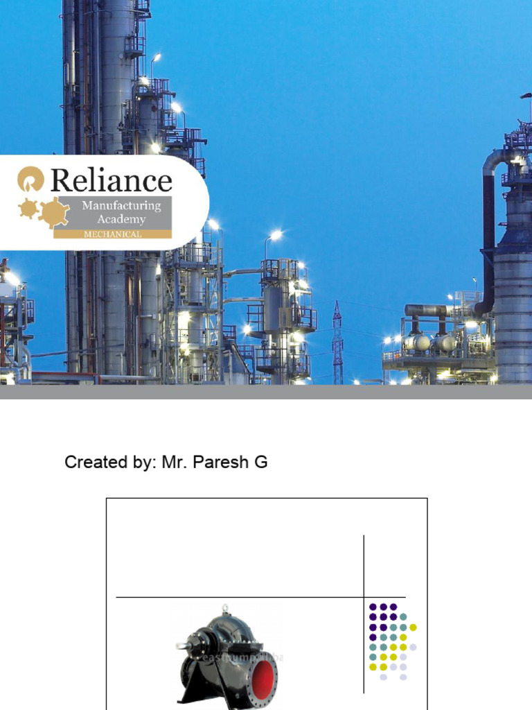 Centrifugal Pumps: Operation & Design | PDF | Pump | Gas Technologies