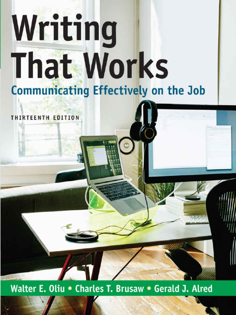 Writing That Works - Communicate Effectively on the Job (13th Edition ...