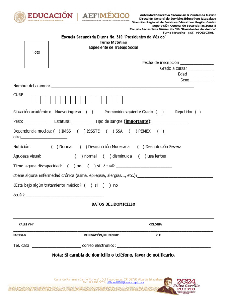 Expe Escolar | PDF | Medicina CLINICA