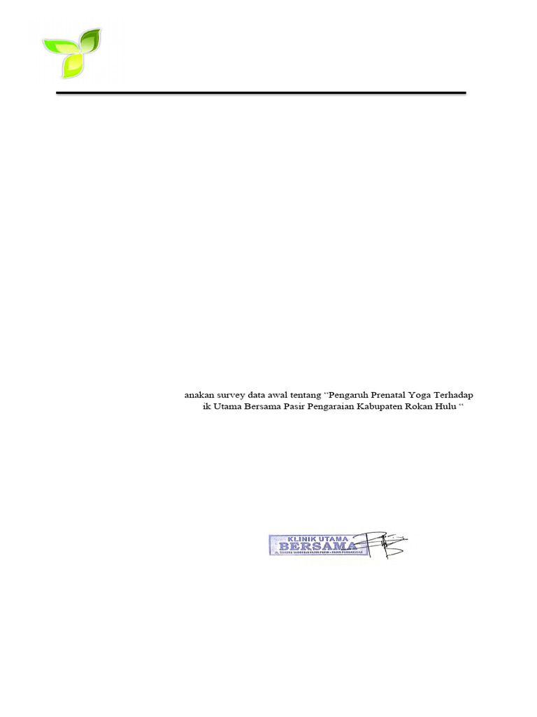 Surat Keterangan Junita Sihotang | PDF