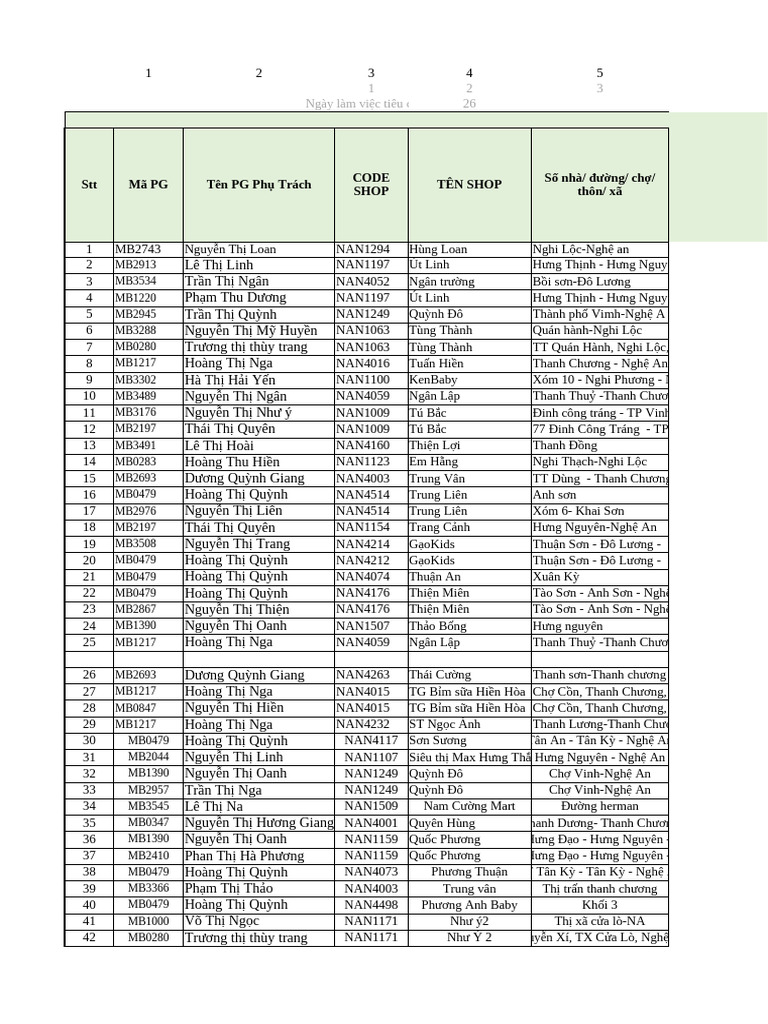 Mới t12 - 2024 - Form Bcbh.mkt - Ver4 (1) | PDF
