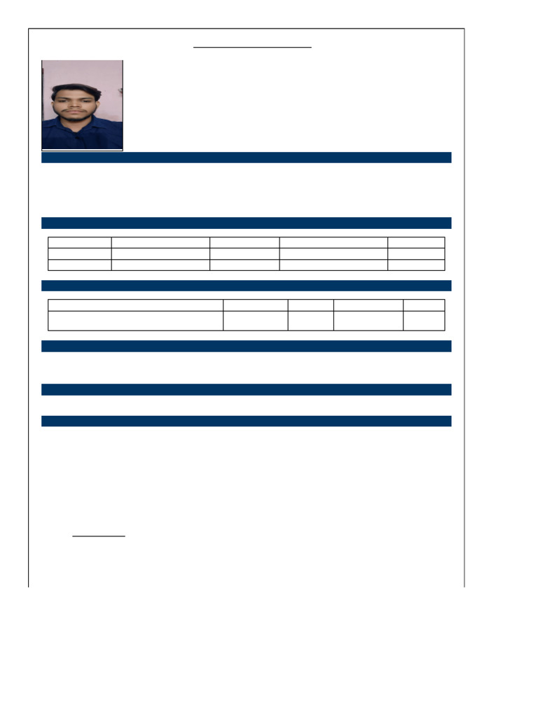 Krishna Resume GPK College | PDF