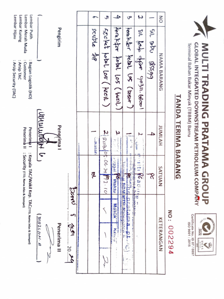 TTB 2294 (Seal) | PDF