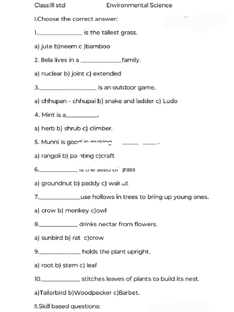 Revsion Practice | PDF