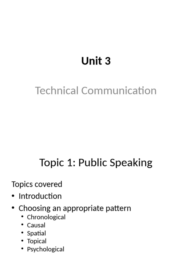 Unit 3 Technical Comm | PDF | Time | Causality