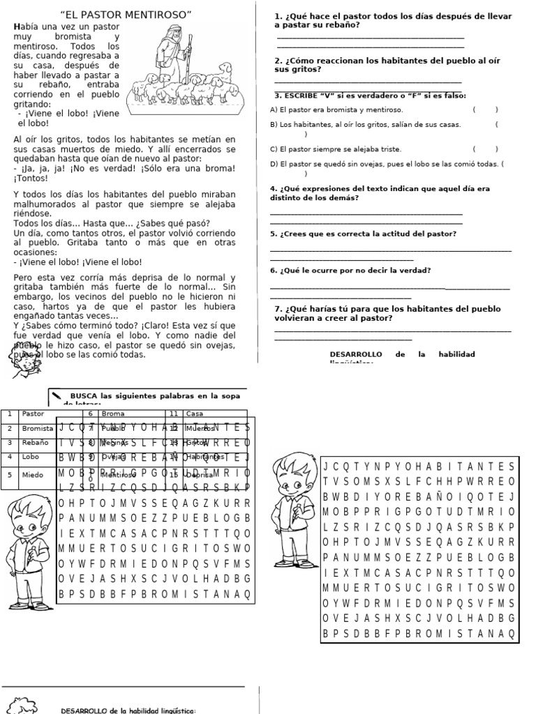 El Pastor Mentiroso | PDF