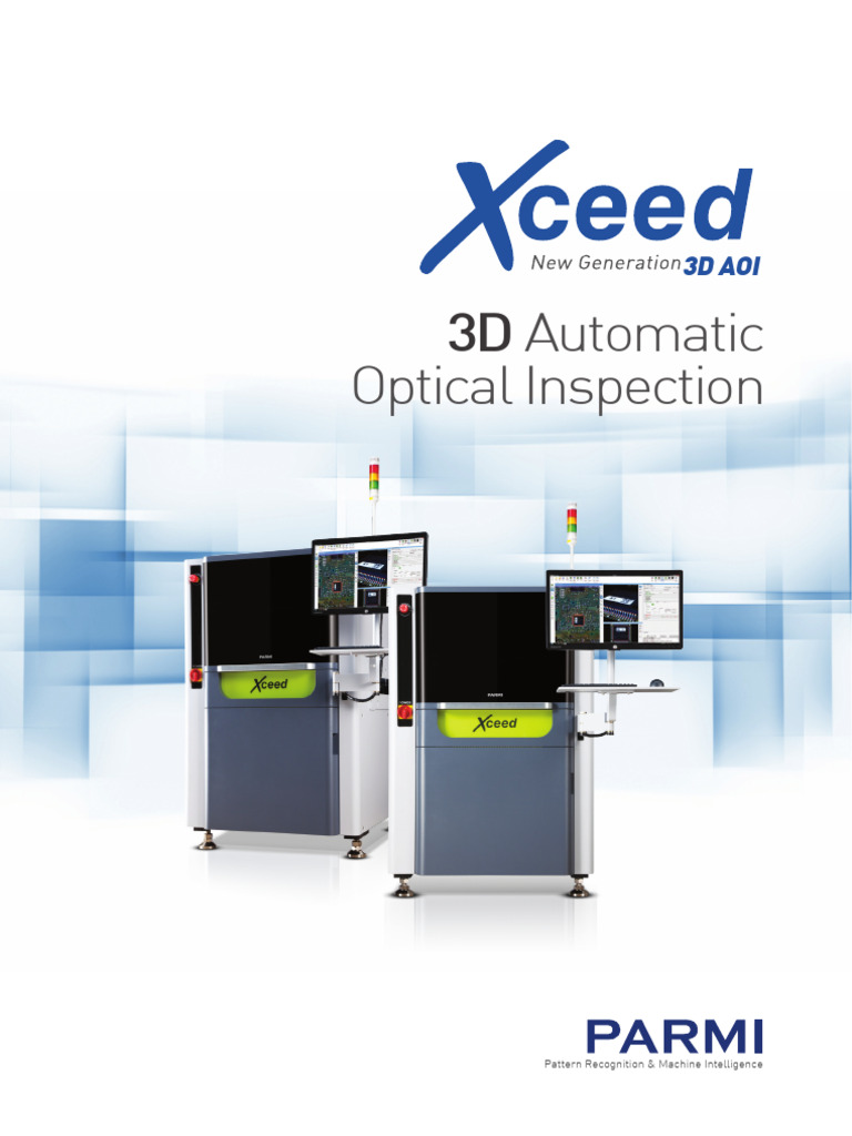 PARMI Xceed 3D AOI Brochure | PDF | Printed Circuit Board | Camera
