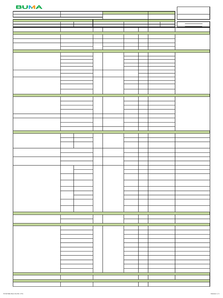 Form PPM CAT D8T | PDF | Pressure | Clutch