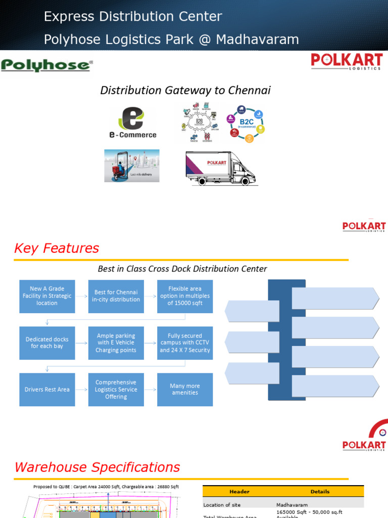 POLKART Express Distribution Center Madhavaram Dec 24 | PDF | Service ...