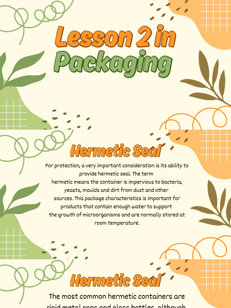 food processing Mid LN2 | PDF | Packaging And Labeling | Paper