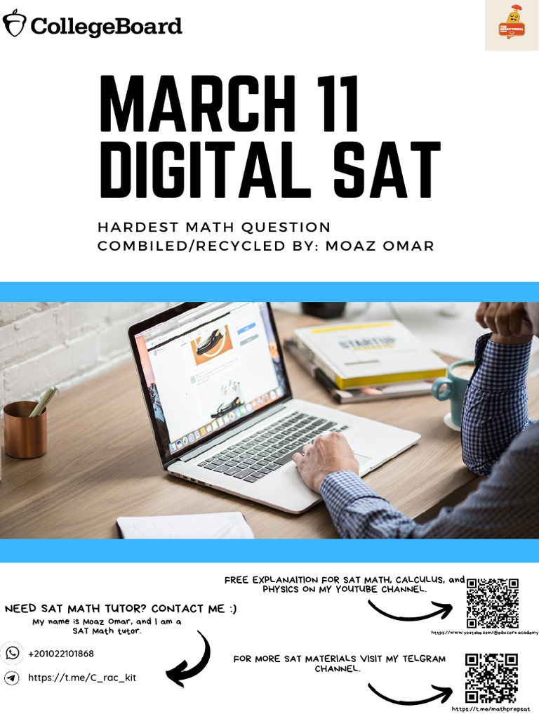 March 11 DG SAT Math Hardest Questions (1st Version) | PDF | Area ...