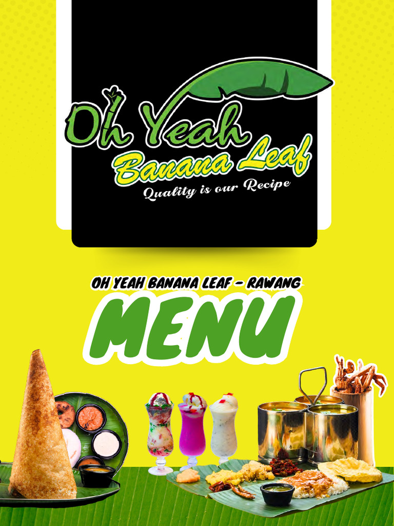 Oh Yeah - MENU V5reduce | PDF | Foods | Cuisine