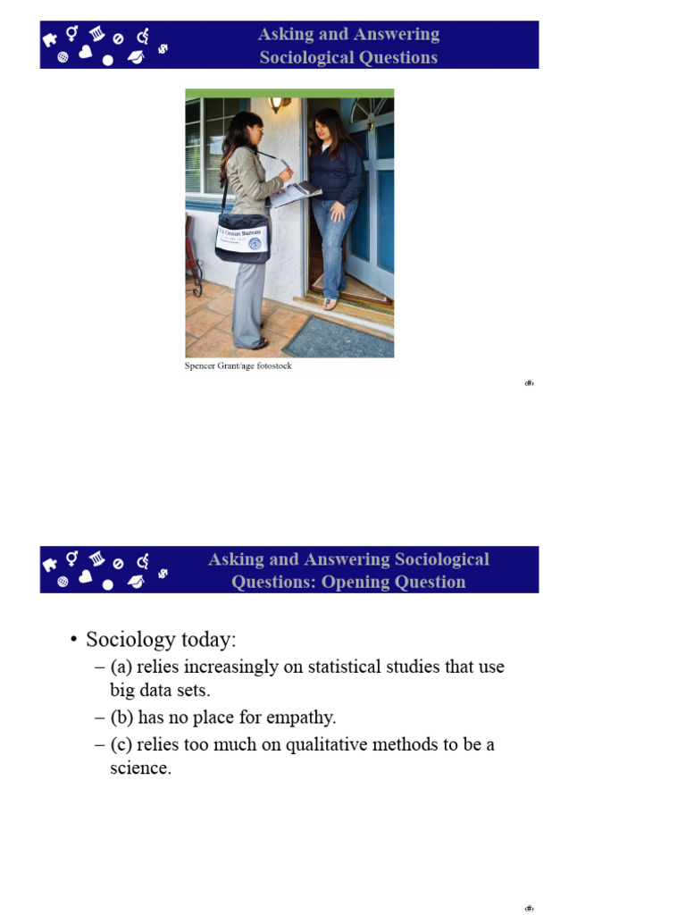 Sociology | PDF | Survey Methodology | Methodology