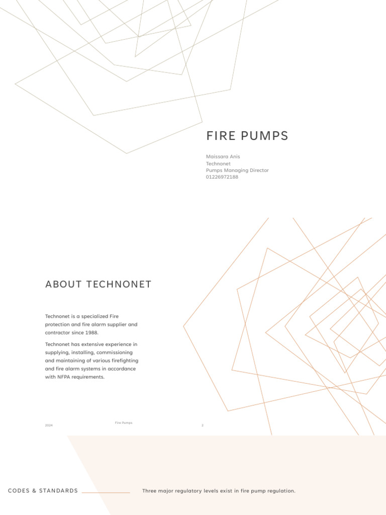 Fire Pumps for Protection Systems | PDF | Pump | Valve