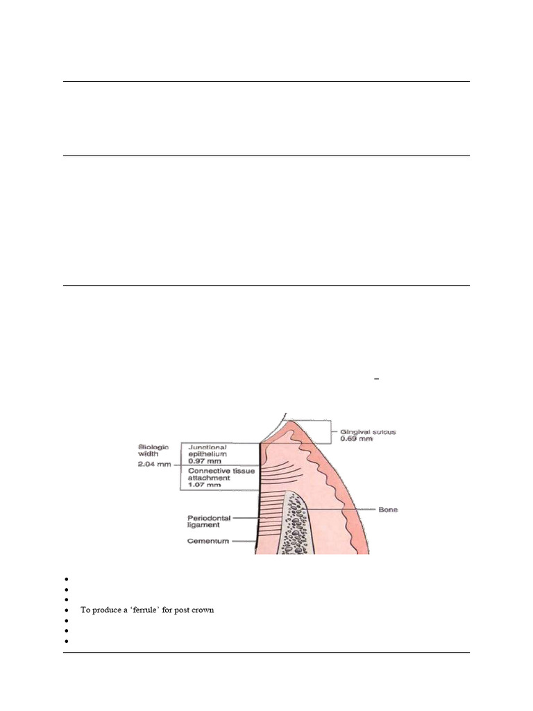 Crown Lengthening Techniques: Case Series | PDF | Dentistry Branches ...
