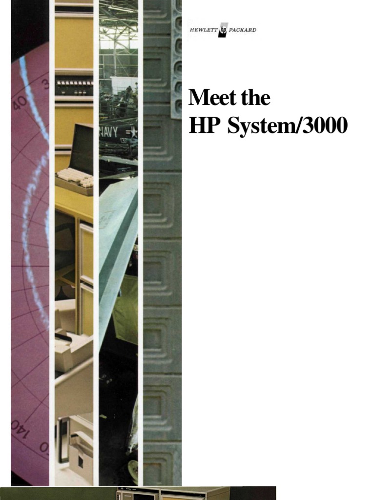 Meet The HP System/3000 | PDF | Computer Data Storage | Hewlett Packard