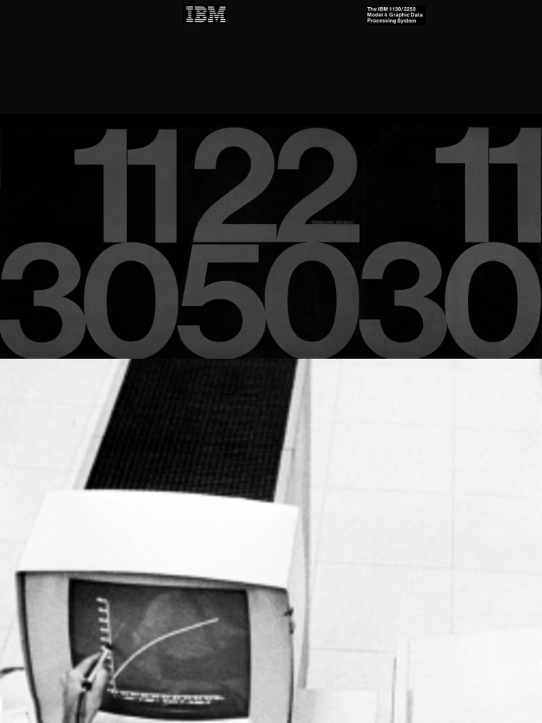 IBM 2250 Display Unit Overview | PDF | Command Line Interface | Graphics
