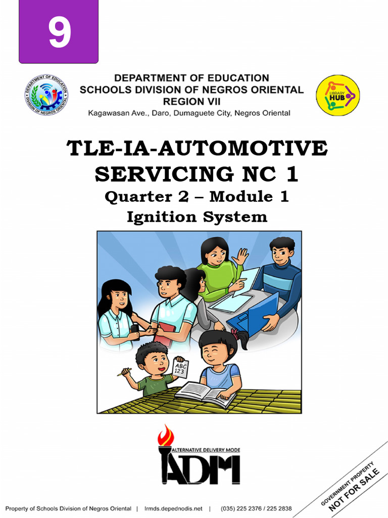 Automotive Grade 9 Quarter 2 Module 1 X | PDF | Internal Combustion ...