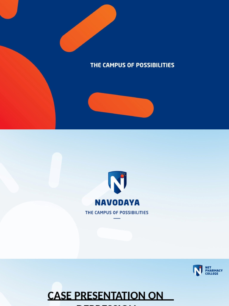 Depression Case Study: Treatment & Plan | PDF | Clinical Medicine ...