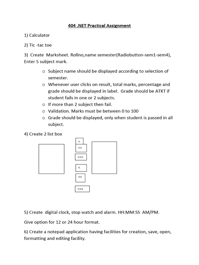 VB Practical Assignment 1 | PDF