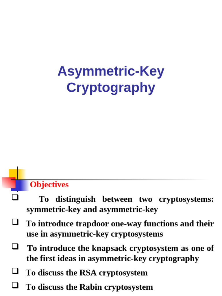 Module-3-2 | PDF | Public Key Cryptography | Cryptography