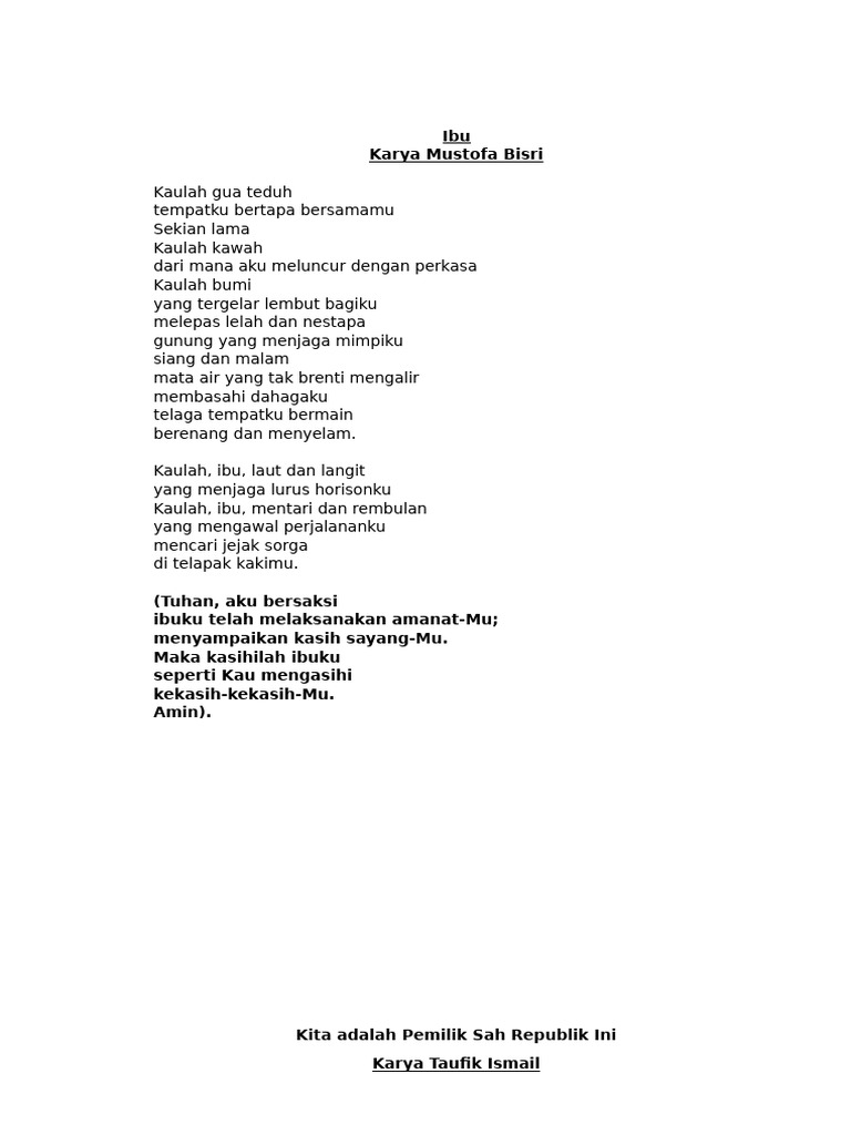 Puisi Porseni 2025 | PDF