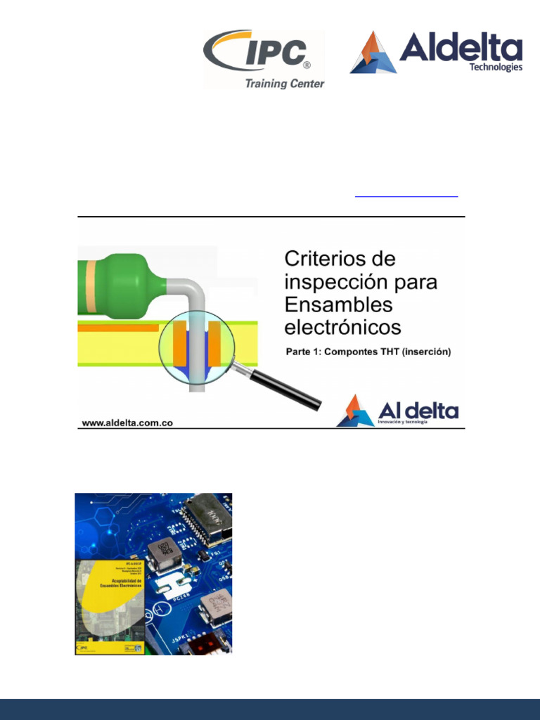 Normas IPC 610 para Ensambles Electrónicos | PDF | Placa de circuito ...