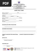 Home Visitation Form Template | PDF