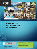 Leisure Interest Survey Checklist | PDF | Recreation | Leisure