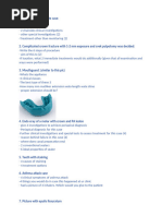 Morth Part A Exam 9-2022 | PDF | Orthodontics | Dentistry Branches