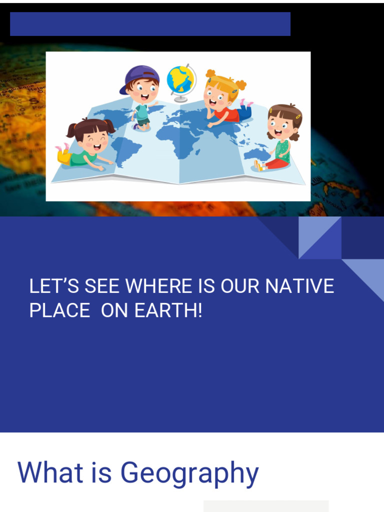 Introduction to Geography Concepts | PDF | Sea | Oceans