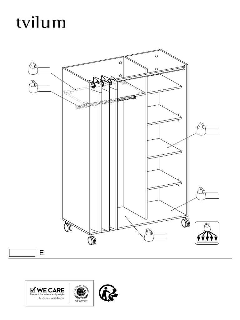 Furniture Safety: Anti-Tip Bracket Guide | PDF