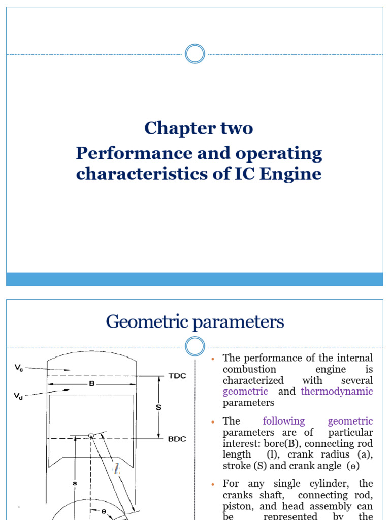 Chapter #2 Performance and Operating Characteristics of IC Engine | PDF | Engines | Flow Measurement