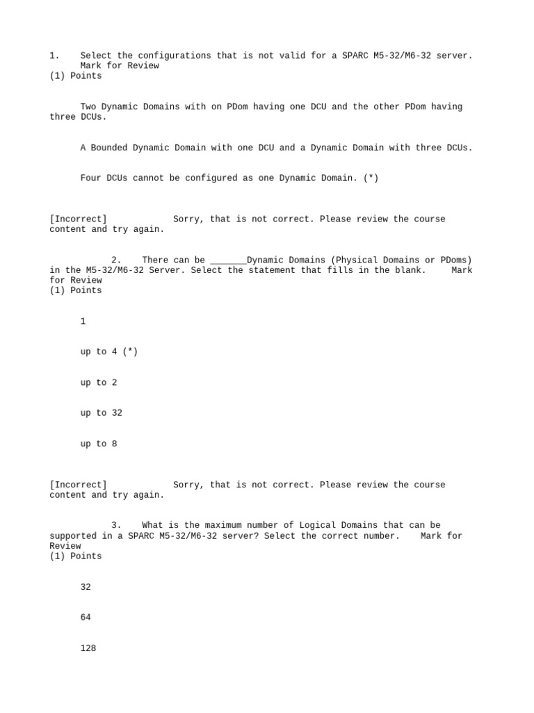 Assessment Principles And Architecture Sparc T5 Sparc M5 And Sparc M6 Servers Product Features
