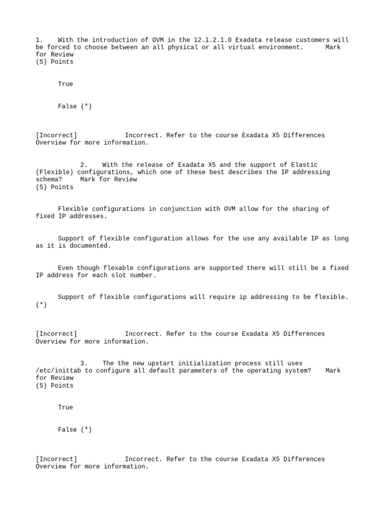 Exadata X5 Software Deployment and OVM Overview | PDF | Virtual Machine | Virtualization