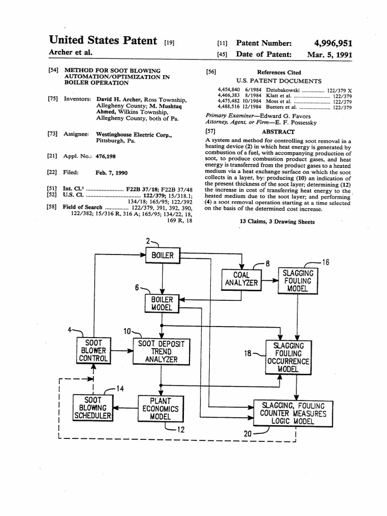 Soot Blowing Optimization Method | PDF | Boiler | Combustion