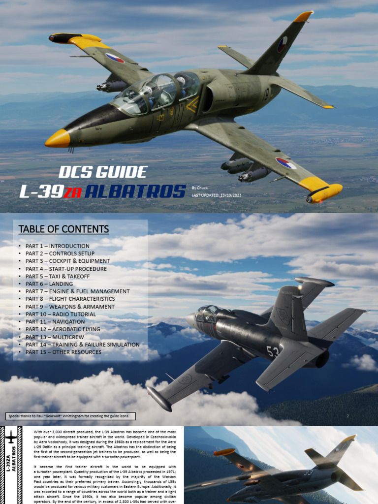 DCS L-39ZA Albatros Guide | PDF | Aerospace | Aviation