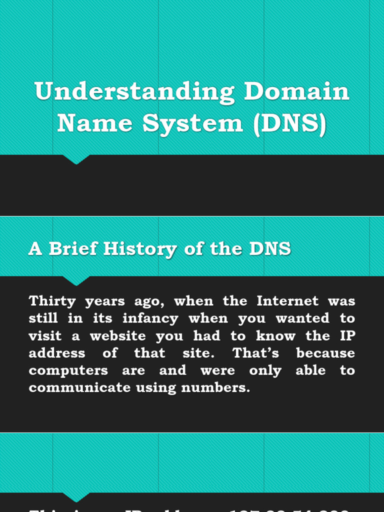 L4 - Understanding Domain Name System DNS - Q3 | PDF | Domain Name System | Domain Name