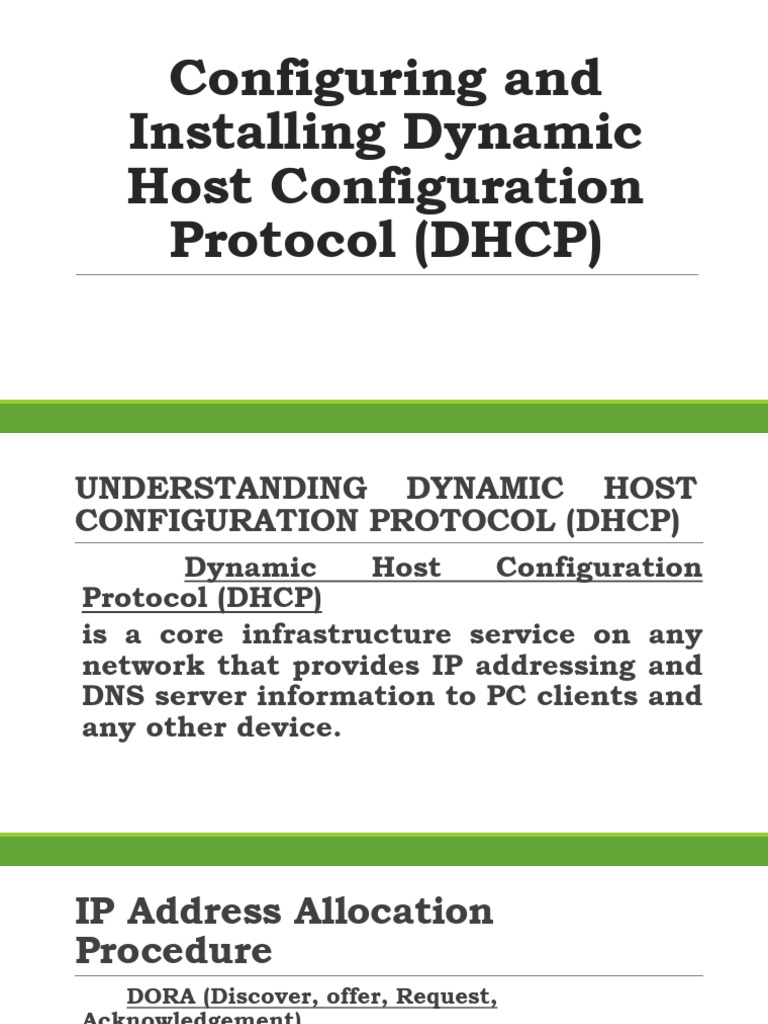 L3_Configuring-and-Installing-Dynamic-Host-Configuration-Protocol_Q3 | PDF | Ip Address ...