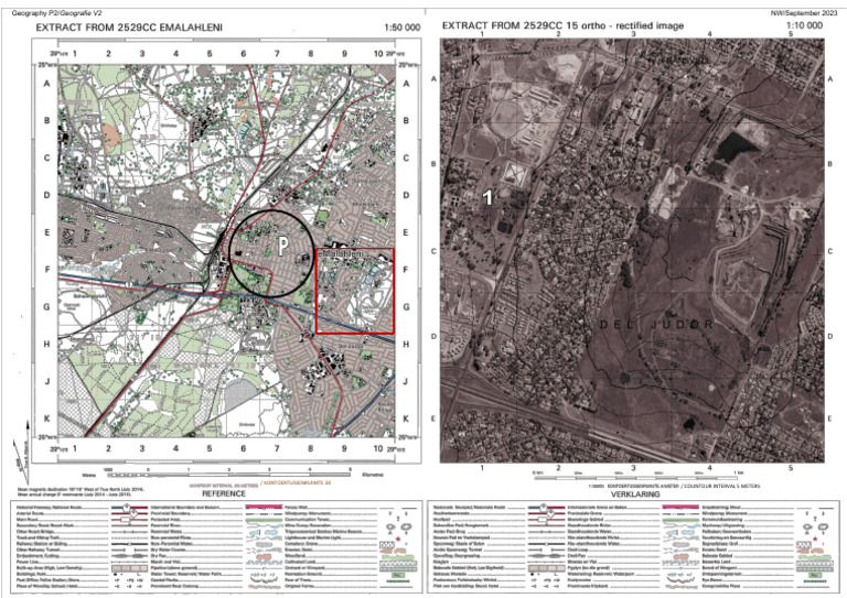 NW NSC GEOGRAPHY P2 MAP Sept 2023 Edit Final | PDF