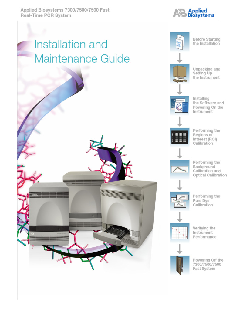 Installation and Maintenance Guide: Applied Biosystems 7300/7500/7500 ...