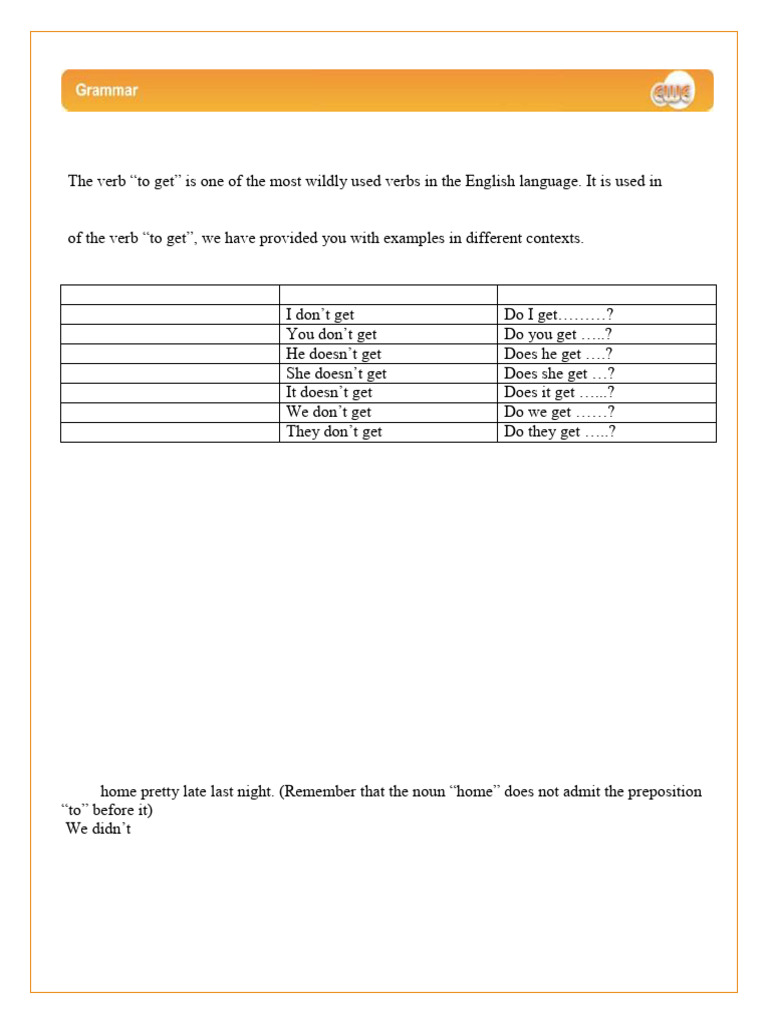 Grammar-Level-2-lesson-5 | PDF | Verb | Linguistics