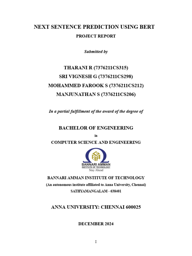 S7 PROJECT REPORT.docx (5) | PDF | Machine Learning | Cognitive Science