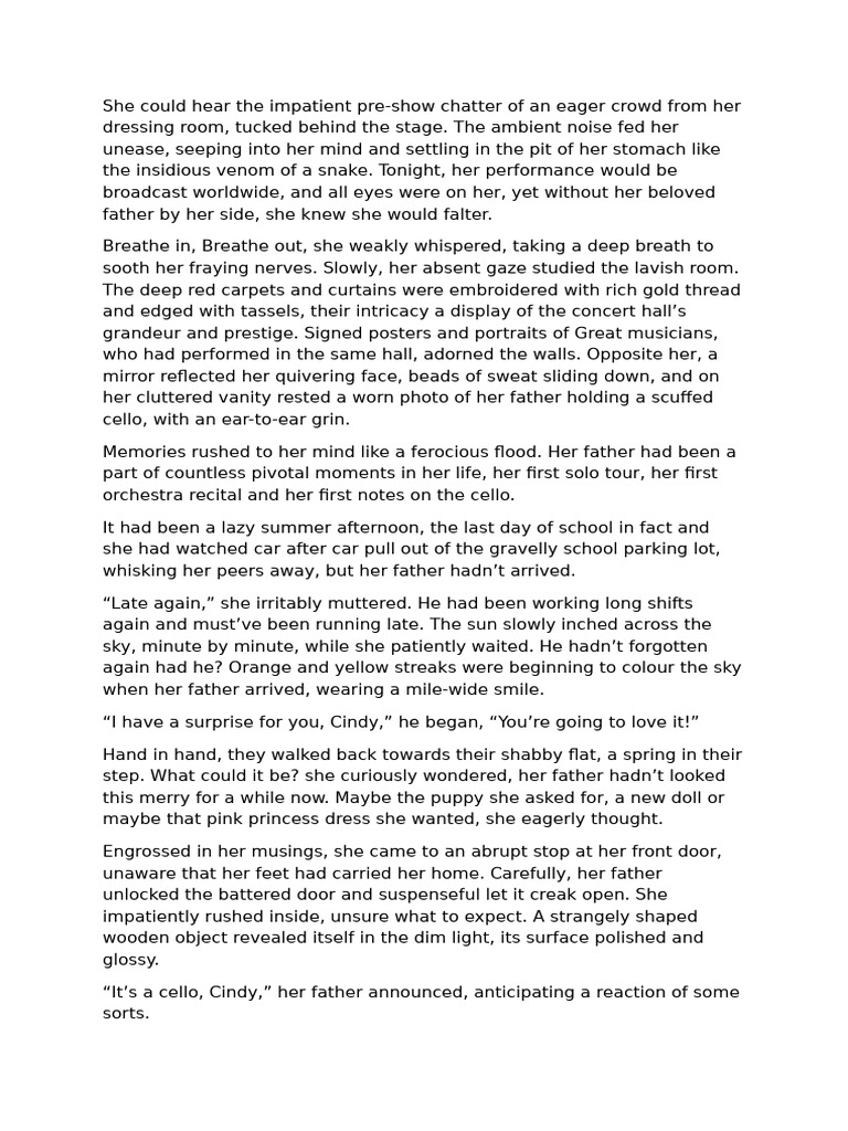 Craig Silvey Award Story FINAL | PDF | String Instruments