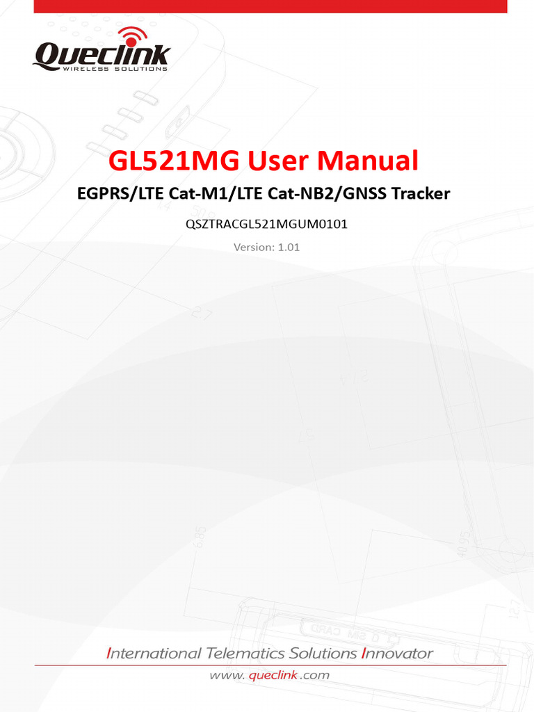 GL521MG User Manual V1.01 | PDF | Battery Charger | Usb