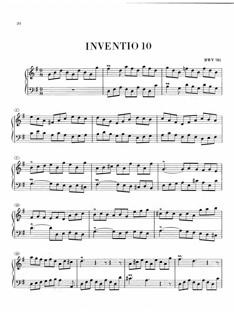 Inventio N. 10 | PDF